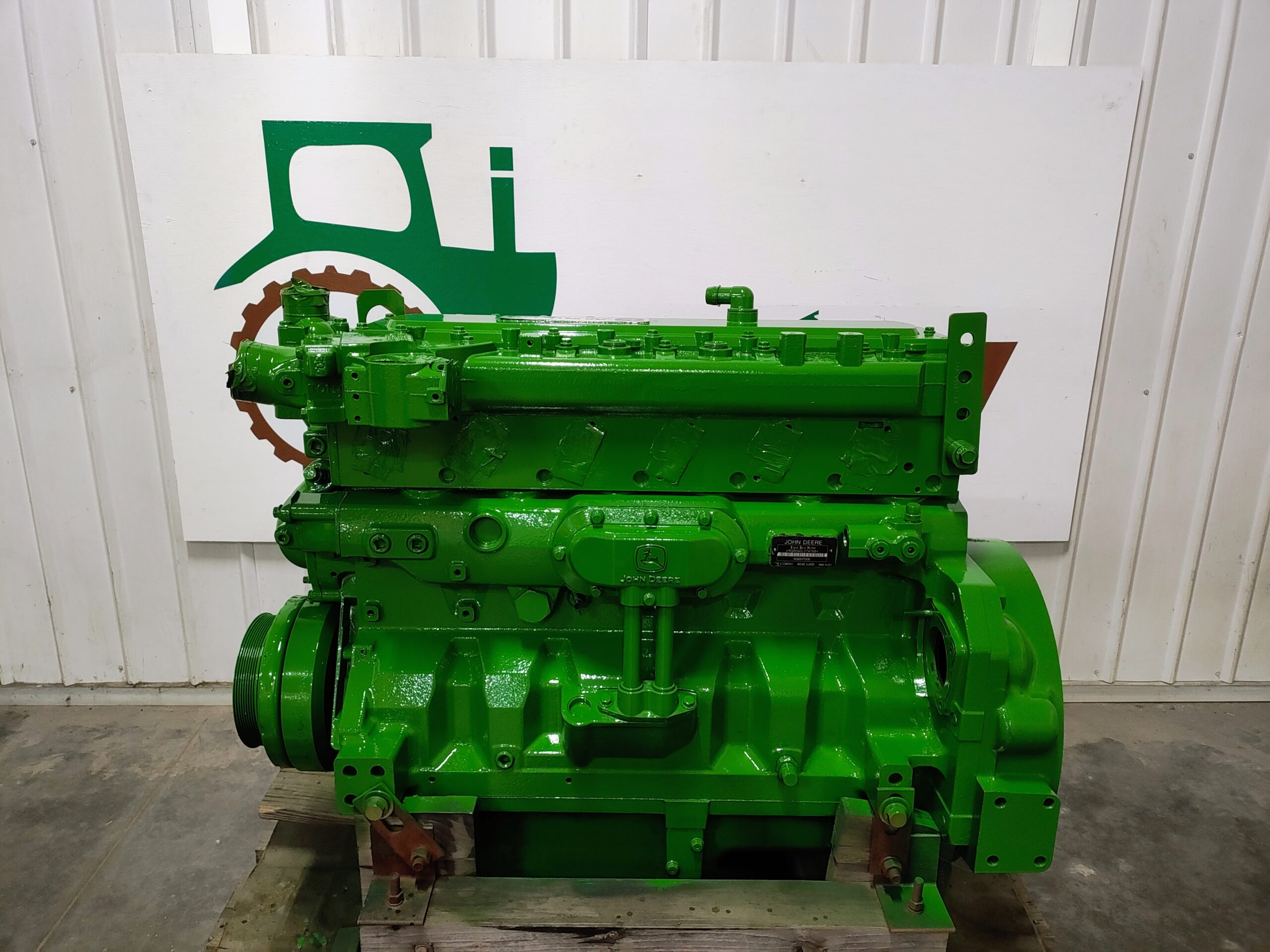 Remanufactured John Deere 6090HRW Long Block Engine SE501746 to Fit ...