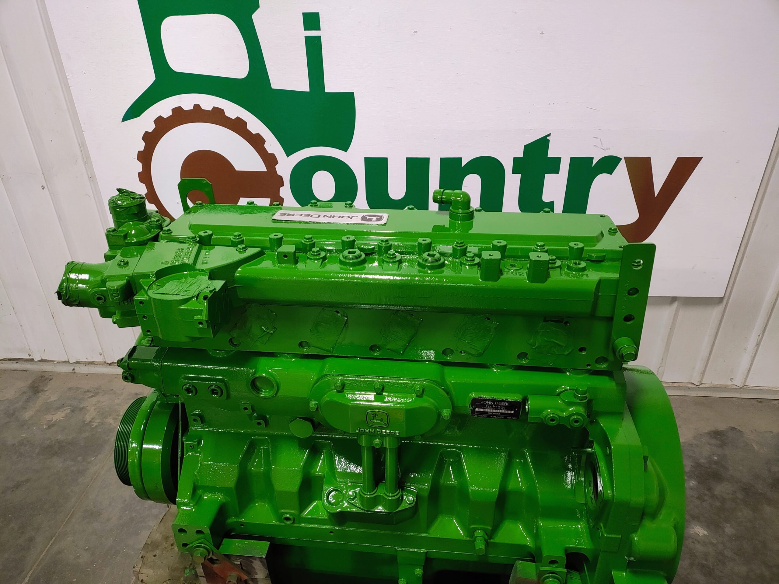 Remanufactured John Deere 6090HRW Long Block Engine SE501746 to Fit ...