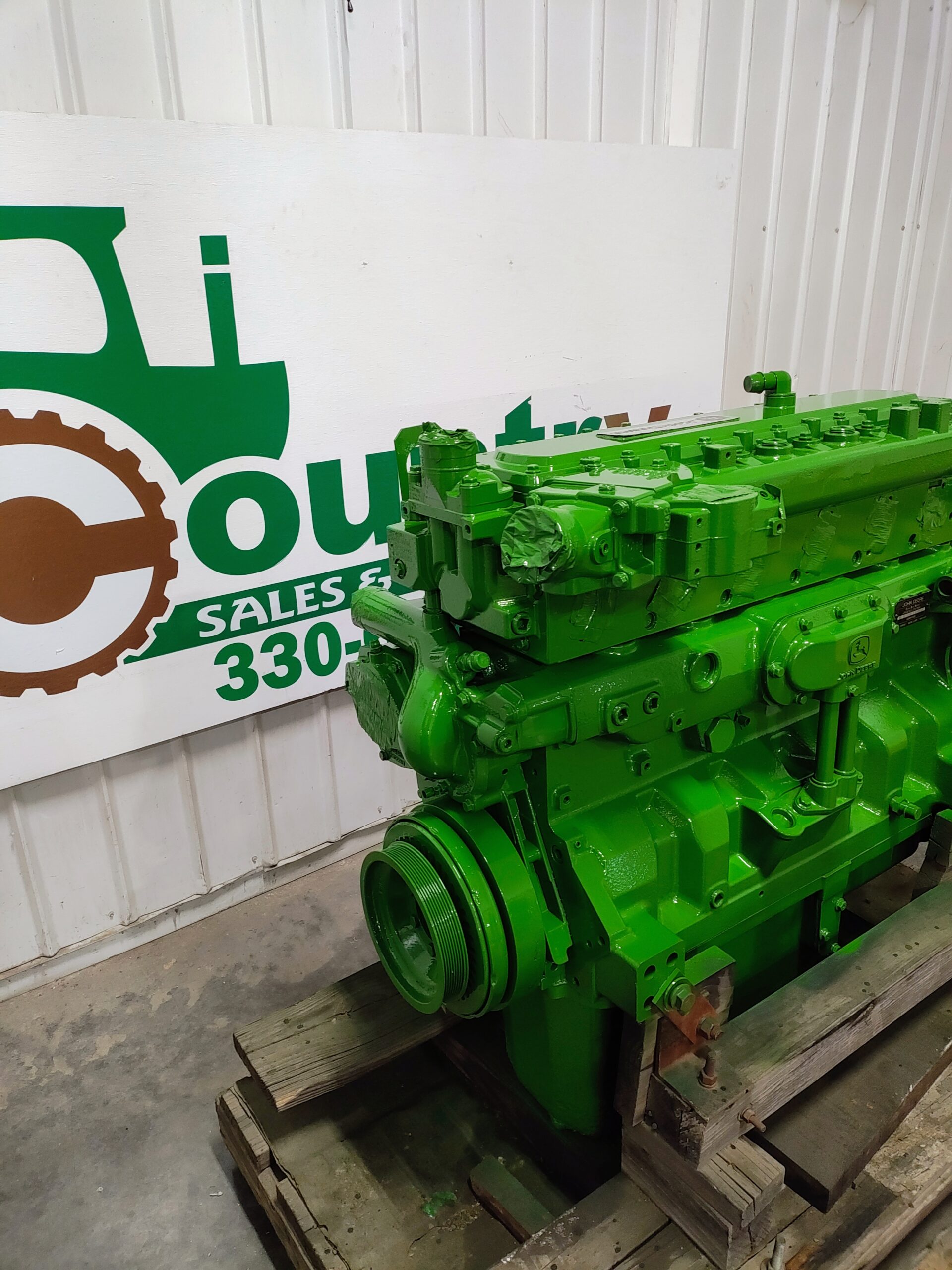 Remanufactured John Deere 6090HRW Long Block Engine SE501746 to Fit ...